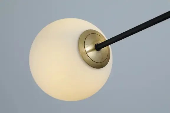 Designový lustr Oviedo 6 zlaté/Bk