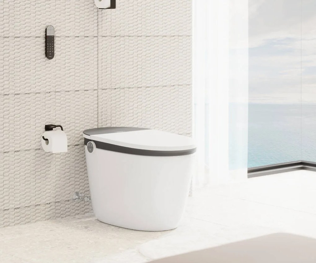 Hansgrohe AddStoris, držák na toaletní papír bez krytky, černá matná, HAN-41771670