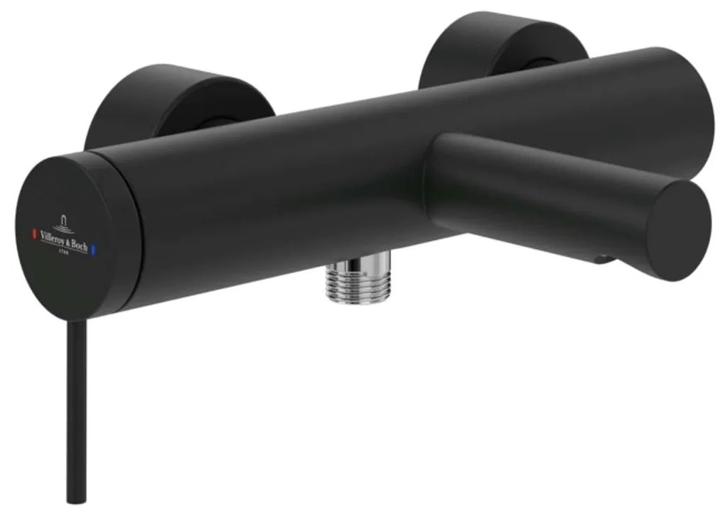 Villeroy & Boch Loop&Friends - Vanová baterie, matná černá TVT106501153K5