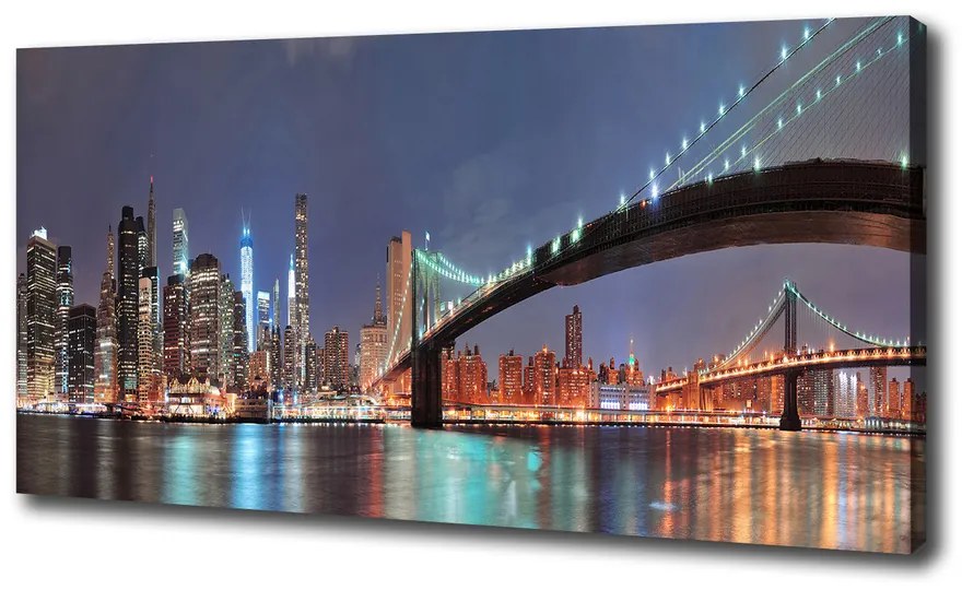 Wallmuralia Foto obraz na plátně Manhattan New York 100x50 cm