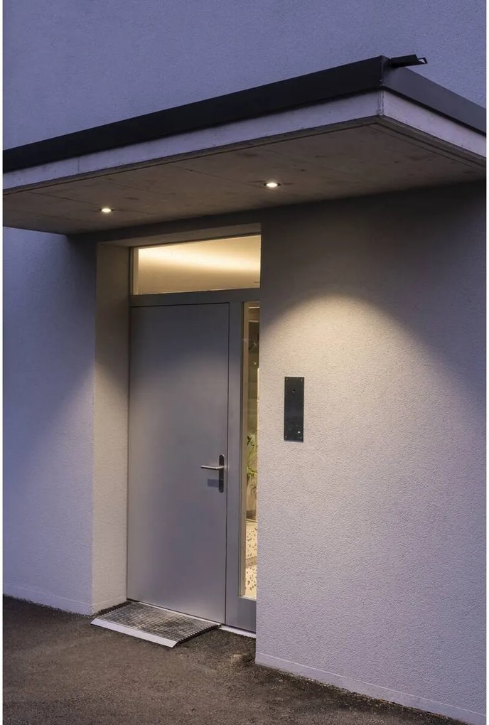 LA 114420 PATTA-I zápustná matná černá kruhová 230V/500mA LED 9W 38° IP65 3000K - BIG WHITE (SLV)