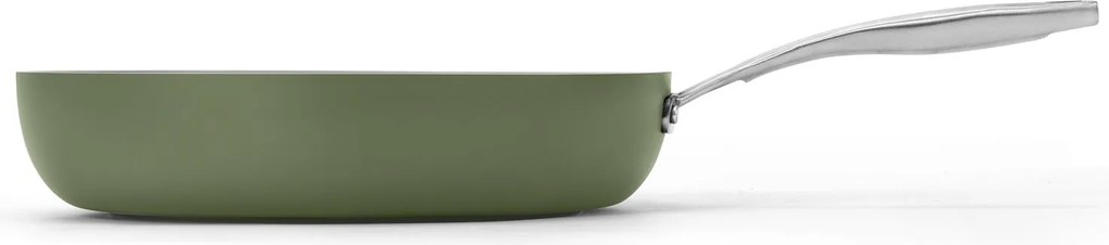 Elmich Nepřilnavá keramická pánev Vital Ø 24 cm - olivově zelená (OUTLET)