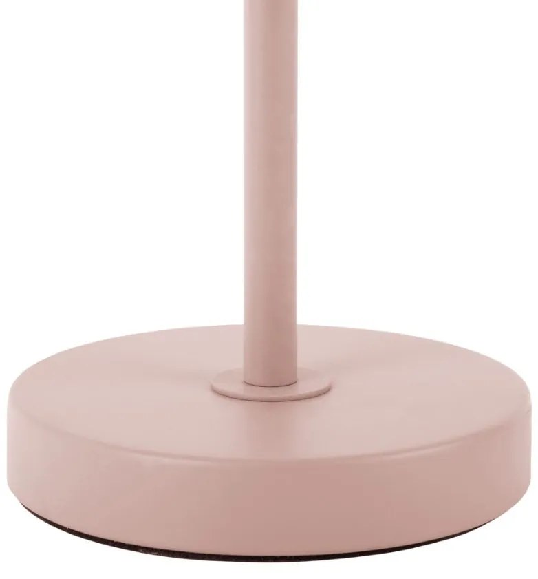 OnaDnes -20% Time for home Růžová kovová stolní lampa Royl