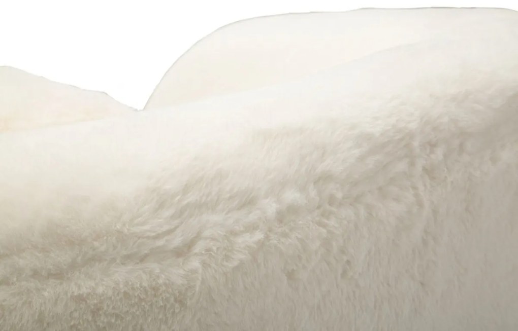 Designové křeslo Caerwyn bílé