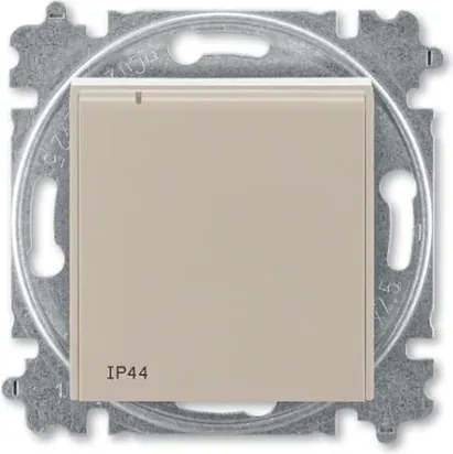 ABB Levit zásuvka IP44 macchiato/bílá 6619H-A06997 18 s clonkami (2CHH196997A6018)