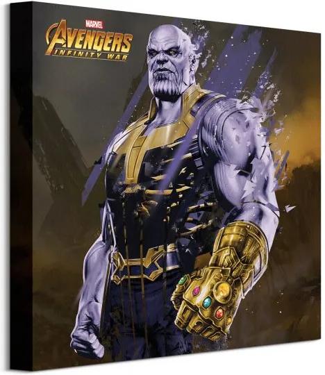 Obraz na plátně Marvel Avengers: Infinity War Thanos 40x40cm WDC101094 |  BIANO