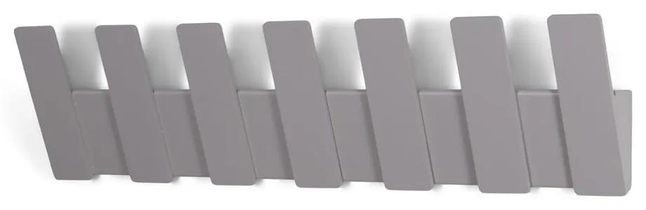 Světle šedý kovový nástěnný věšák Angle – Spinder Design