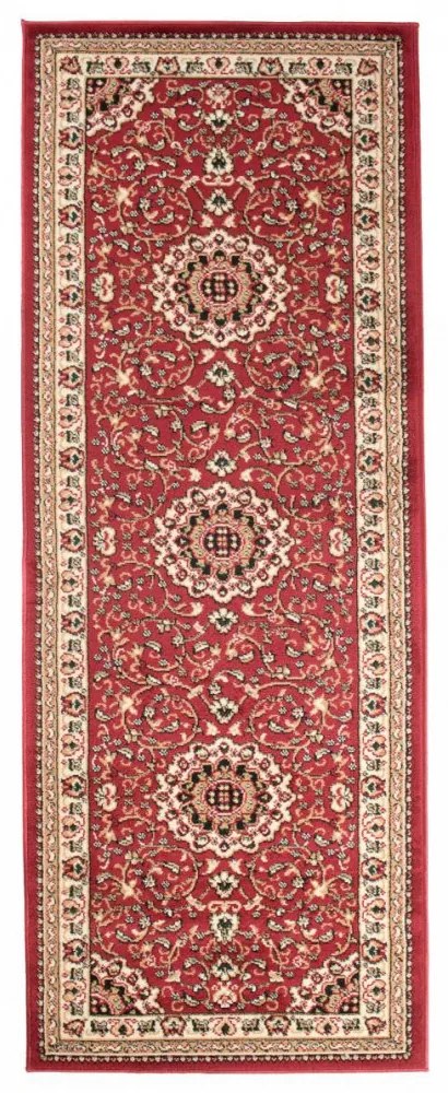 Kusový koberec PP Ezra červený atyp 80x250cm