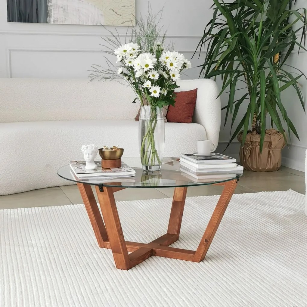 Konferenční stolek Lotus Wooden