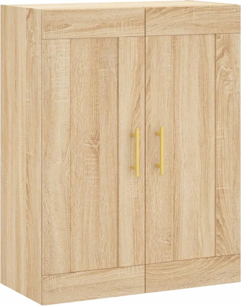 Skříň highboard dub sonoma 69,5 x 34 x 180 cm kompozitní dřevo 3199676