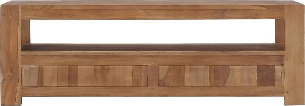 vidaXL TV stolek 120 x 30 x 40 cm masivní teakové dřevo [286277]