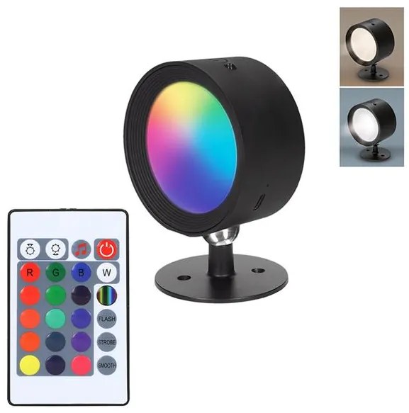 Svítidlo nástěnné SOLIGHT WL914 RGB