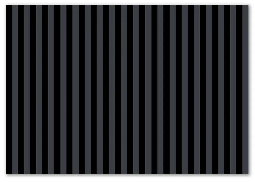 Wallmuralia Foto obraz akrylový Černobílé pásky 100x70