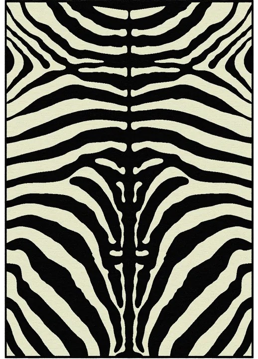 Koberec, vzor zebra, 200x250, ARWEN