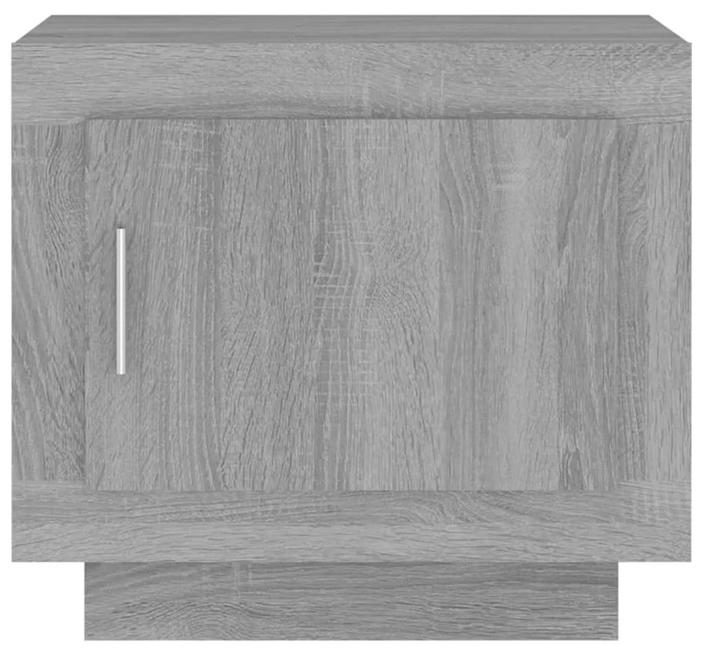 Konferenční stolek šedý sonoma 51 x 50 x 45 cm kompozitní dřevo - Default Title