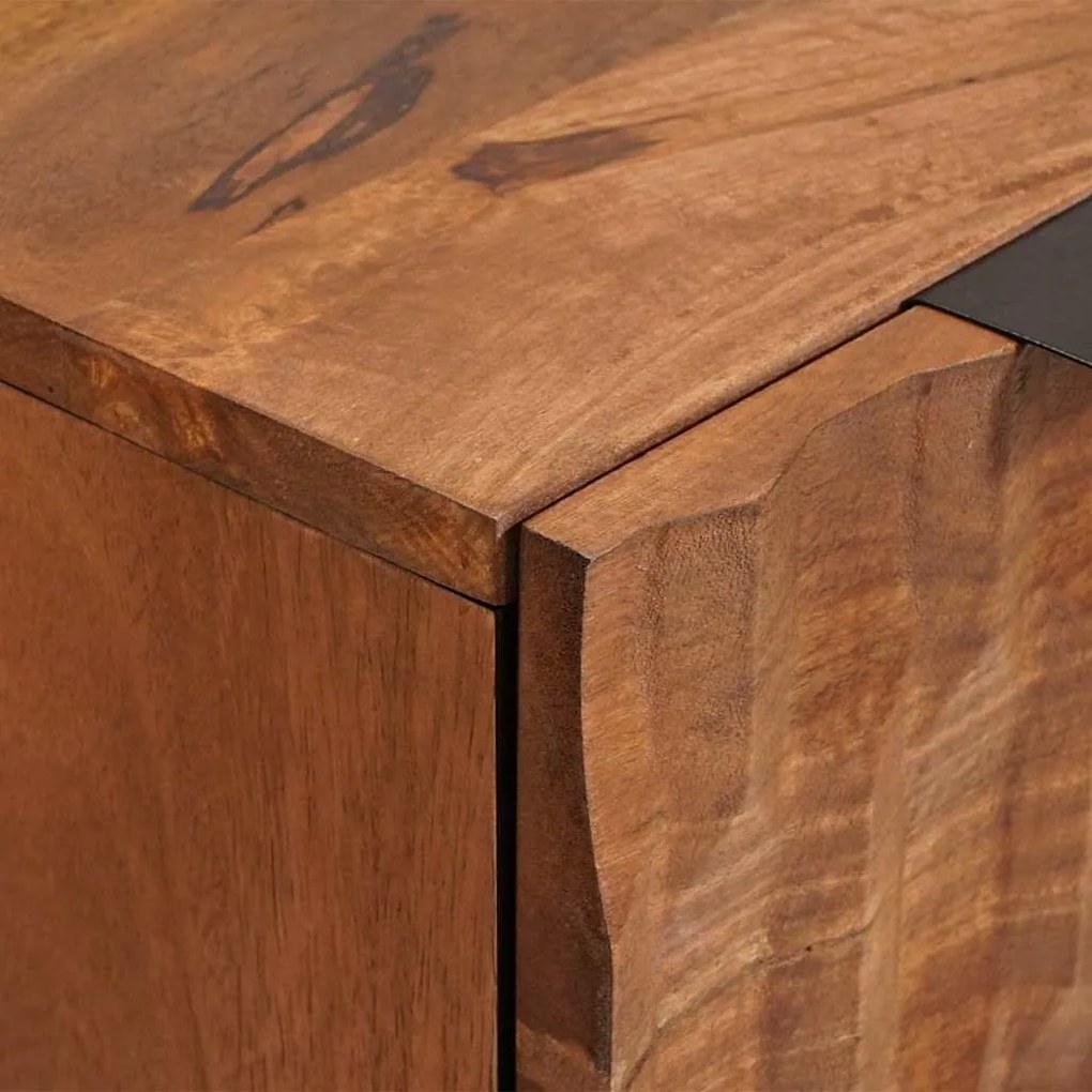 Servírovací skříň 2 ks 60 x 33 x 75 cm Masivní mangové dřevo 3310034
