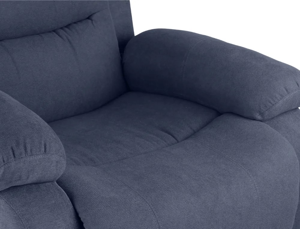 Polohovací TV křeslo ERGODO LIVARO - látka, šedá