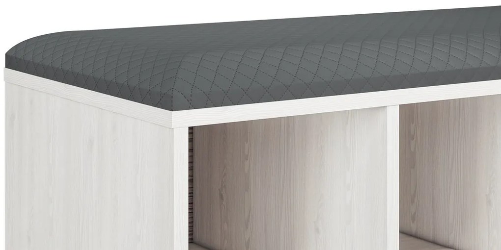 Casarredo - Komfort nábytek Předsíňová stěna LANTANA borovice sněžná/šedá