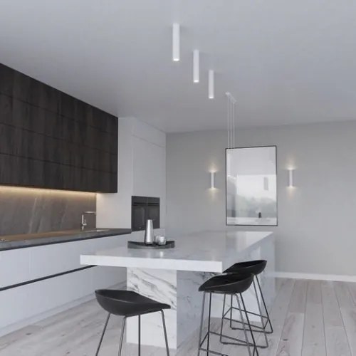 Lustr SOLLUX Lagos 1 GU10 1x40W bez zdroje SL.0323 bílá