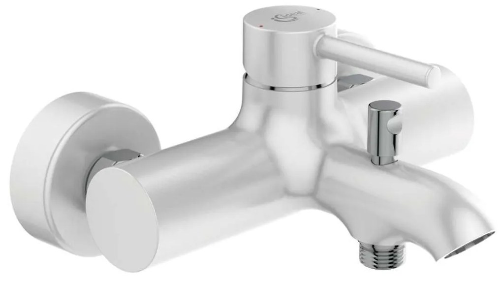 Ideal Standard - Vanová nástěnná baterie, matná bílá BC199U5ROZ1