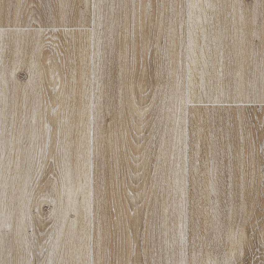 Gerflor, PVC podlaha - lino Flexar Nerok 0476 Noma Miel, na míru, šíře 2m,4m, hnědá, bez podkladu, chodba / předsíň
