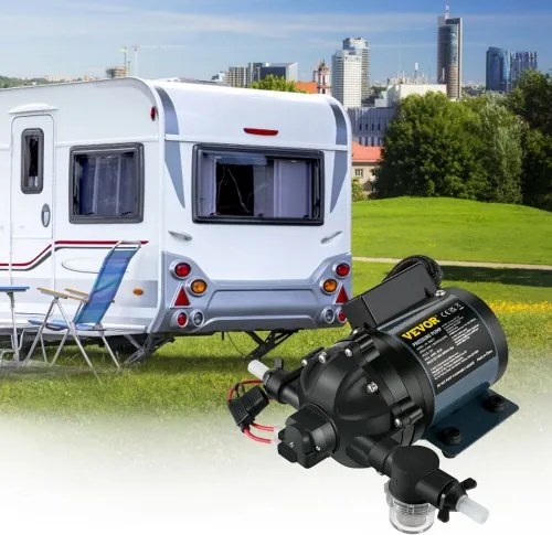 Washdown Pump, 12 V DC, 26,5 l/min 4,1 bar, Max. Samonasávací vodní čerpadlo 3 m