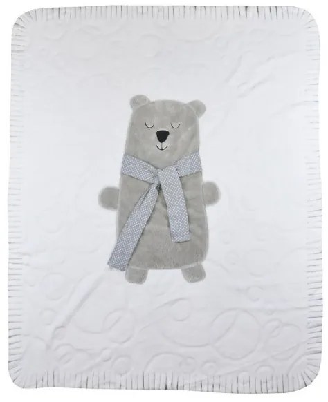 KOALA Dětská deka Koala Polar Bear bílá