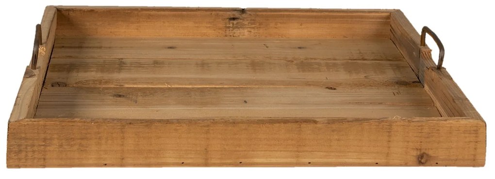 Dřevěný servírovací podnos - 50*50*8 cm