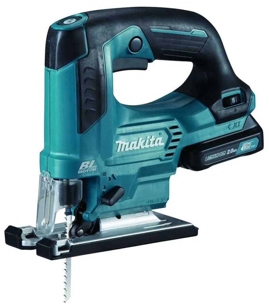 Makita - 12V AKU přímočará pila, 2x aku Li-ion CXT 2,0 Ah, nabíječka JV103DSAJ