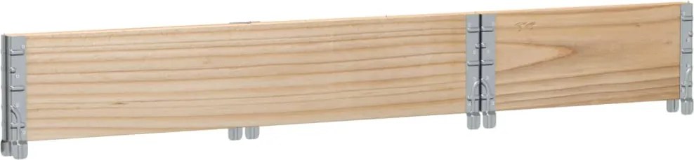 Zahradní truhlík 100 x 50 cm masivní borové dřevo 3295387