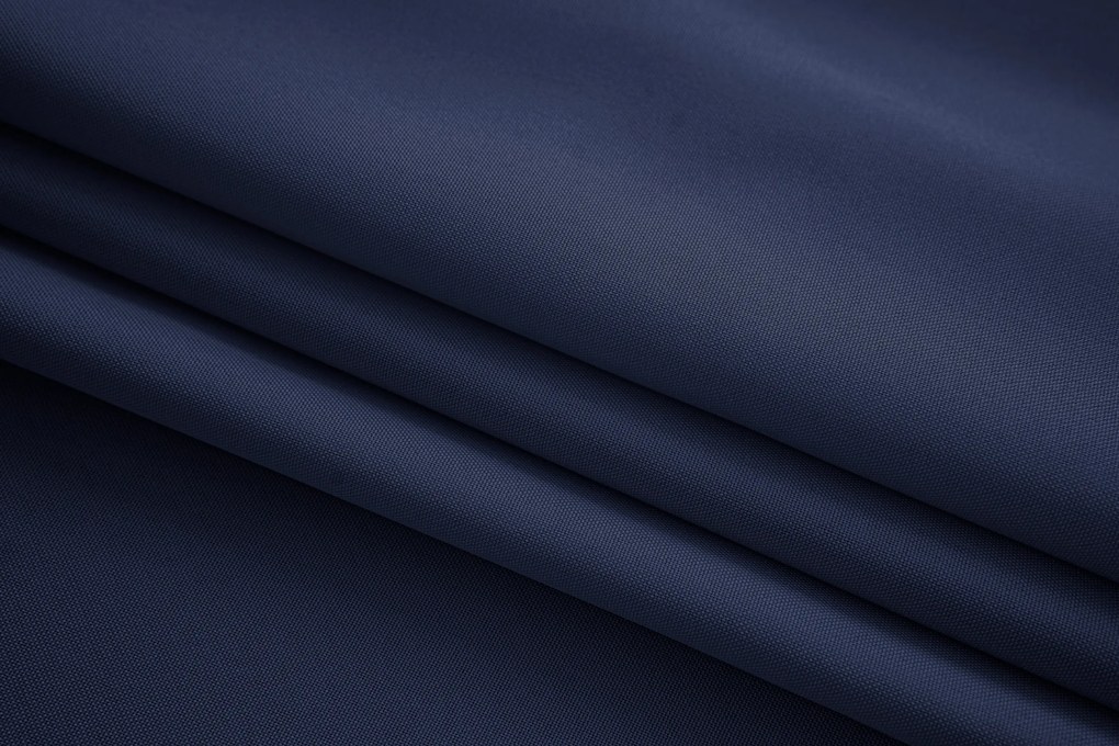 Tmavě modrý závěs OXFORD LIGHT 140x250 cm Zavěšení: Řasící páska