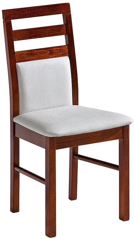 Jídelní židle Lindy, masiv buku, premium 1 / kaštan