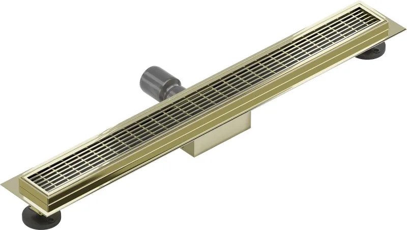 Mexen Flat M33 lineární odtok 70 cm, zlatý - 1533070-15