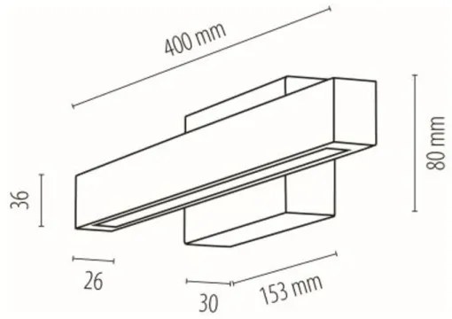 Spot-Light 19911104 - LED Koupelnové nástěnné svítidlo AQUAVIVA LED/6W/230V IP44