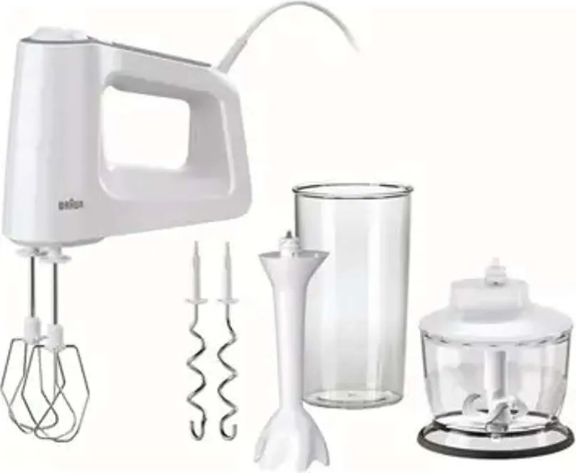 Braun - Ruční šlehač MultiMix 3 HM3135, bílá 8021098773241