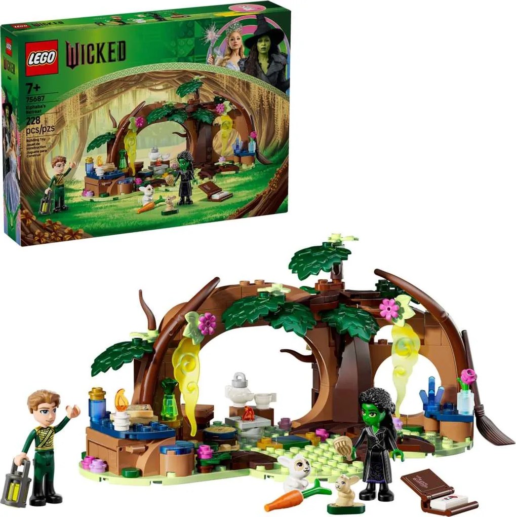 Lego® wicked 75687 elphaba a její úkryt 5702017812953