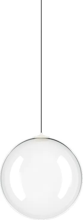 Lodes 17112 0027 Random Solo 14, závěs z čirého foukaného skla, 1x1W LED 2700K, prům.14cm