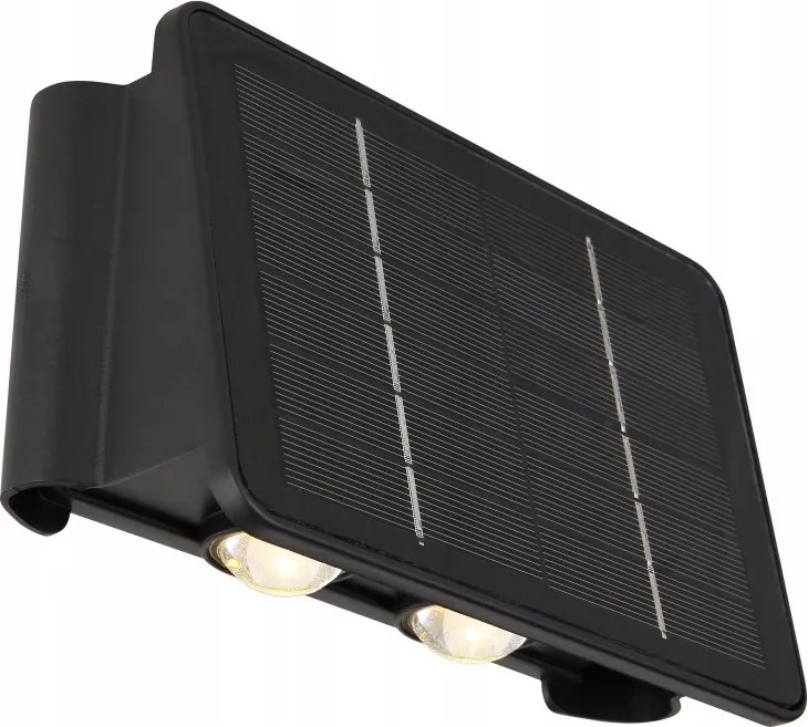 Solární Led fasádní svítidlo 4x1W Solar 36496 Globo