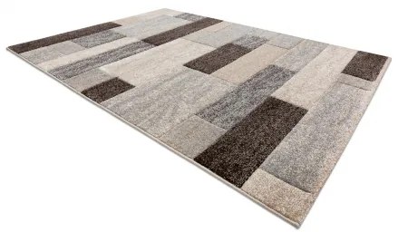 koberec FEEL 5756/15055 Obdélníky béžový velikost 140x190 cm | krásné koberce cz