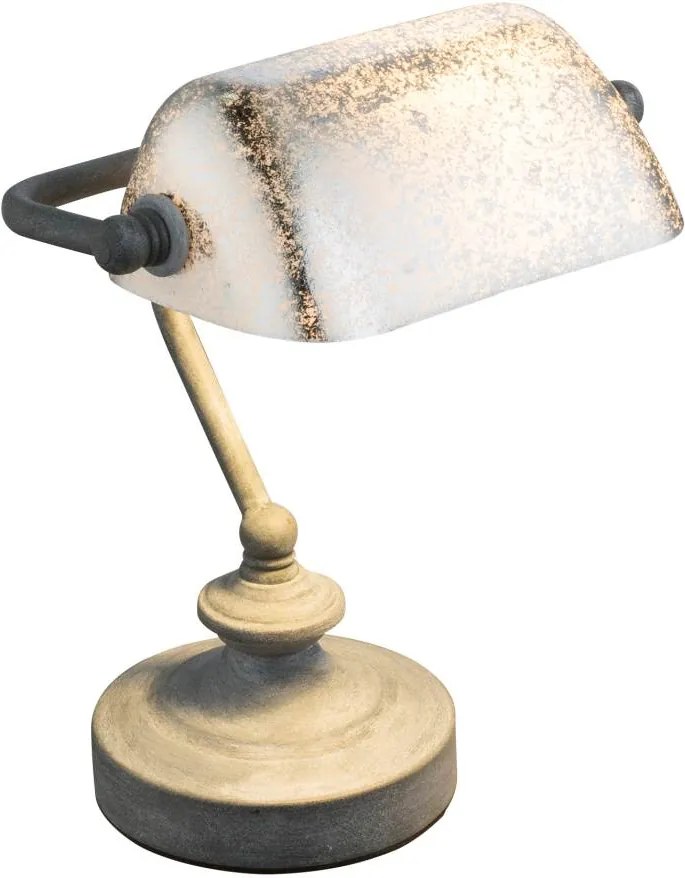 Stolní lampa ANTIQUE, 24cm, zlatá Globo ANTIQUE 24917R