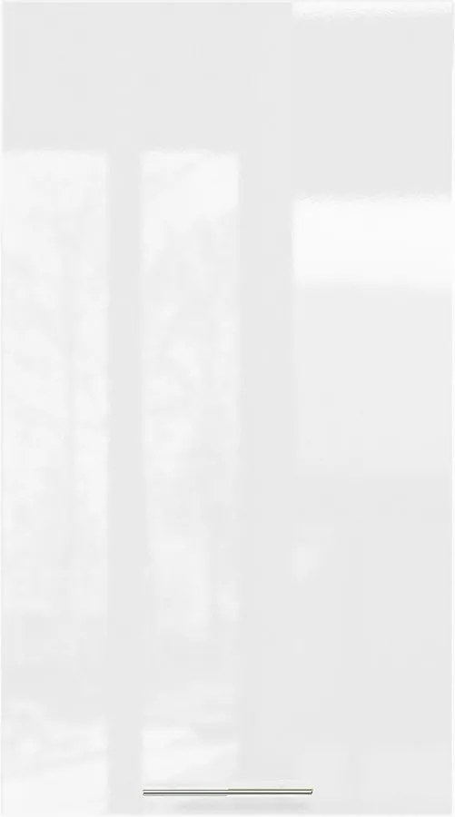 CASARREDO 80H h. skříňka 2-dveřová VALERIA bk/bílá lesk