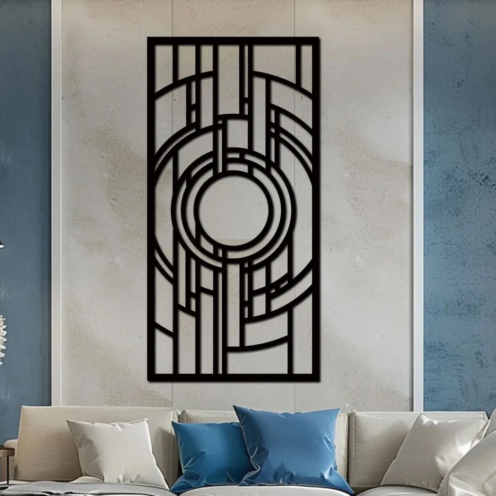 dřevo života Dřevěný panel GATSBY V Zvolte rozměr (cm): 40x80, Zvolte barvu dekoru: Dub Sonoma