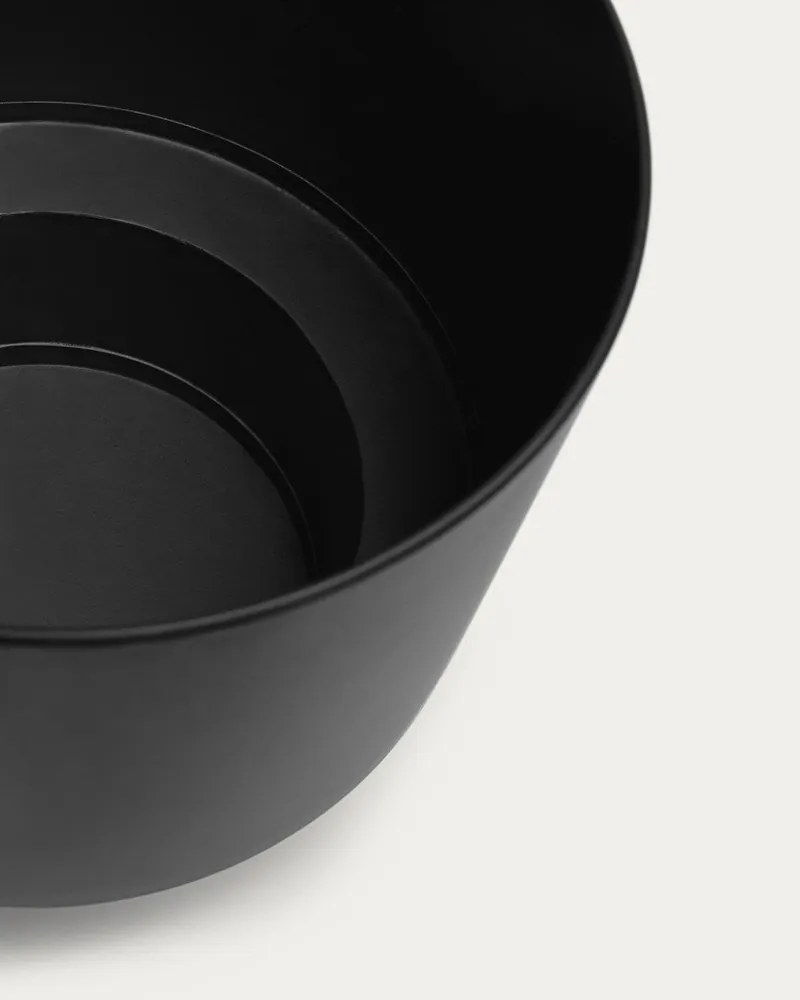 Kovový obal na květináč ø 28 cm Mash – Kave Home