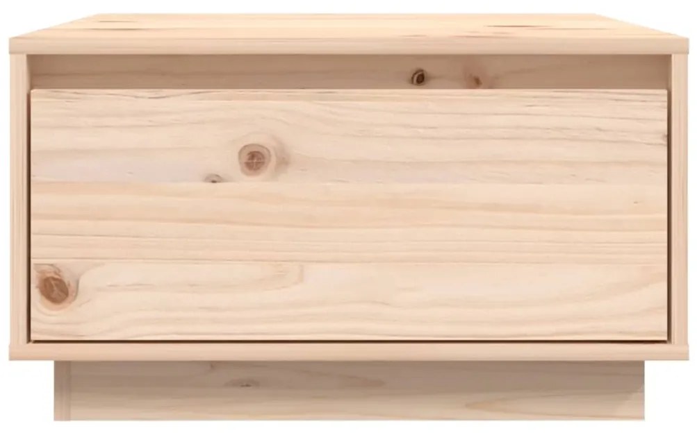 Konferenční stolek 55 x 56 x 32 cm masivní borové dřevo - Default Title