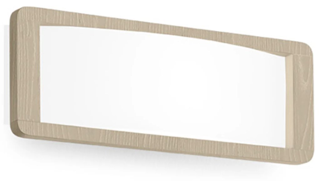 Dřevěné nástěnné světlo Solido, 42 cm