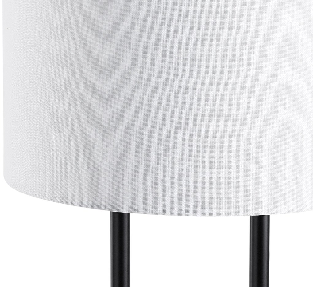 Bílá stolní lampa 60cm REMUS Beliani