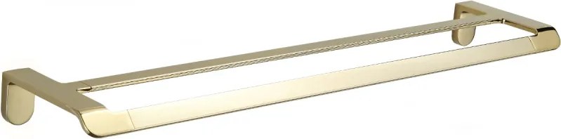 Mexen příslušenství, Lea držák na ručníky 2-řadý, zlatá, 7026025-50