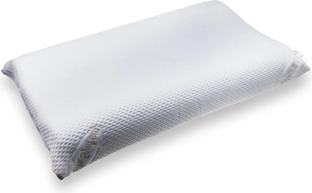Perdormire přírodní polštář ideální pro spánek na zádech Bio Wave 72x42 cm + povlak na polštář zdarma