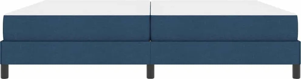 Postel s boxspringem Modrá 200 x 200 cm textil 3398520