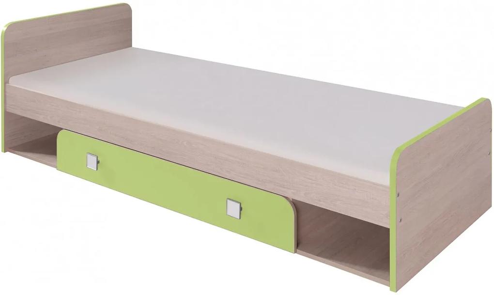 Dětská postel s úložným prostorem Drexi